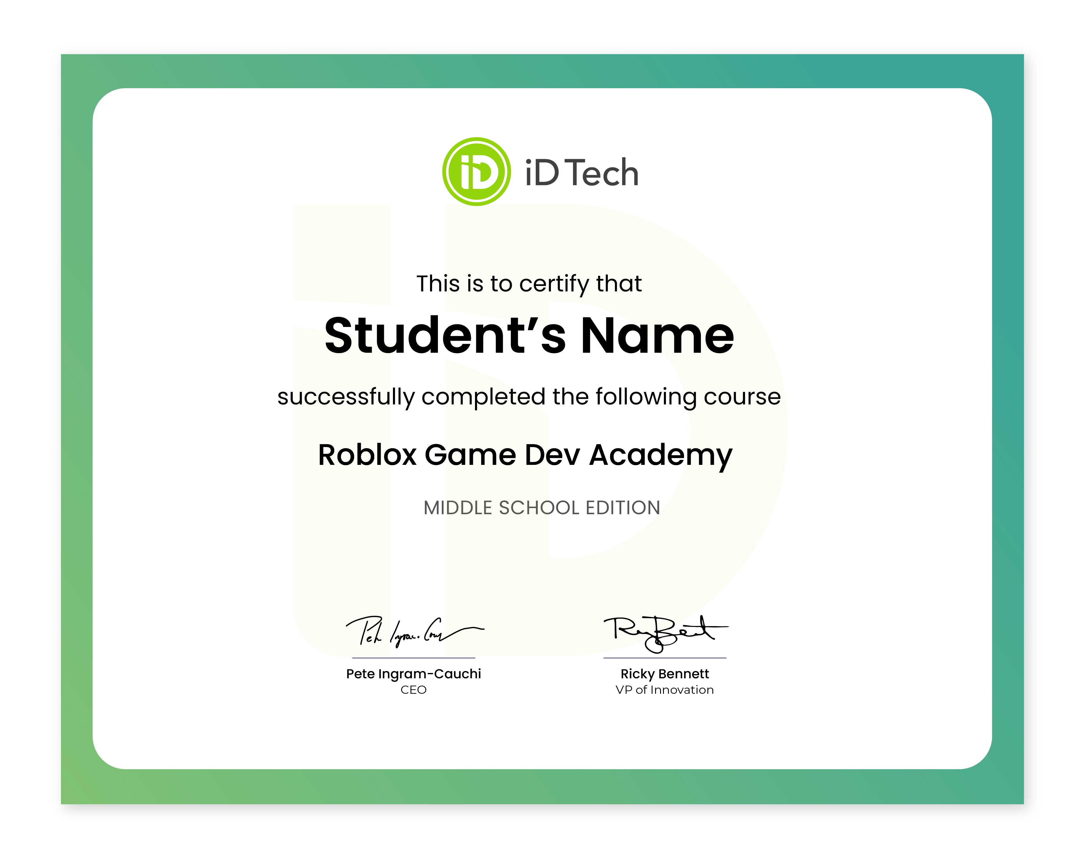Roblox Game Dev Academy (Middle School Edition) | Online Teen Academies ...